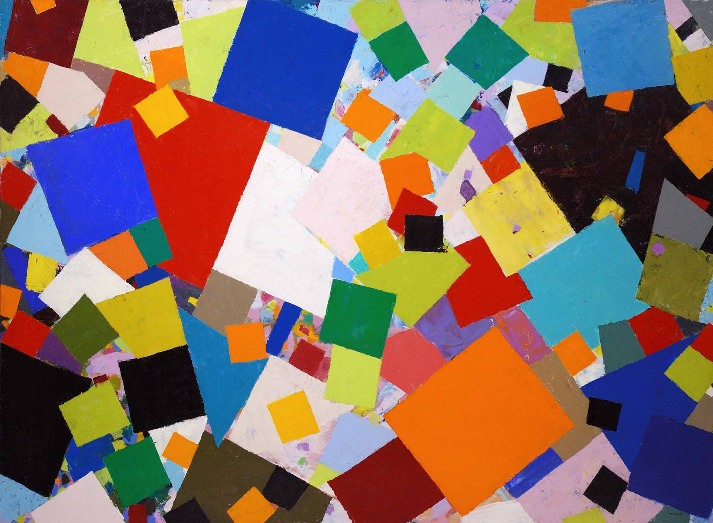 Being Samia Halaby: Selection of Artworks: Over Six Decades of Bold and ...